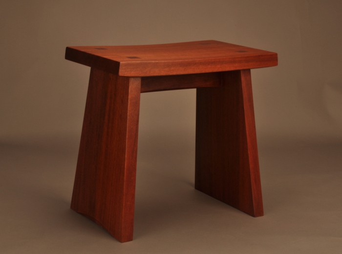 Japanese Inspired Stool - Phoebe Everill - Furniture Maker