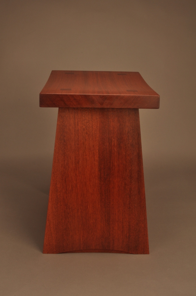 Japanese Inspired Stool - Phoebe Everill - Furniture Maker