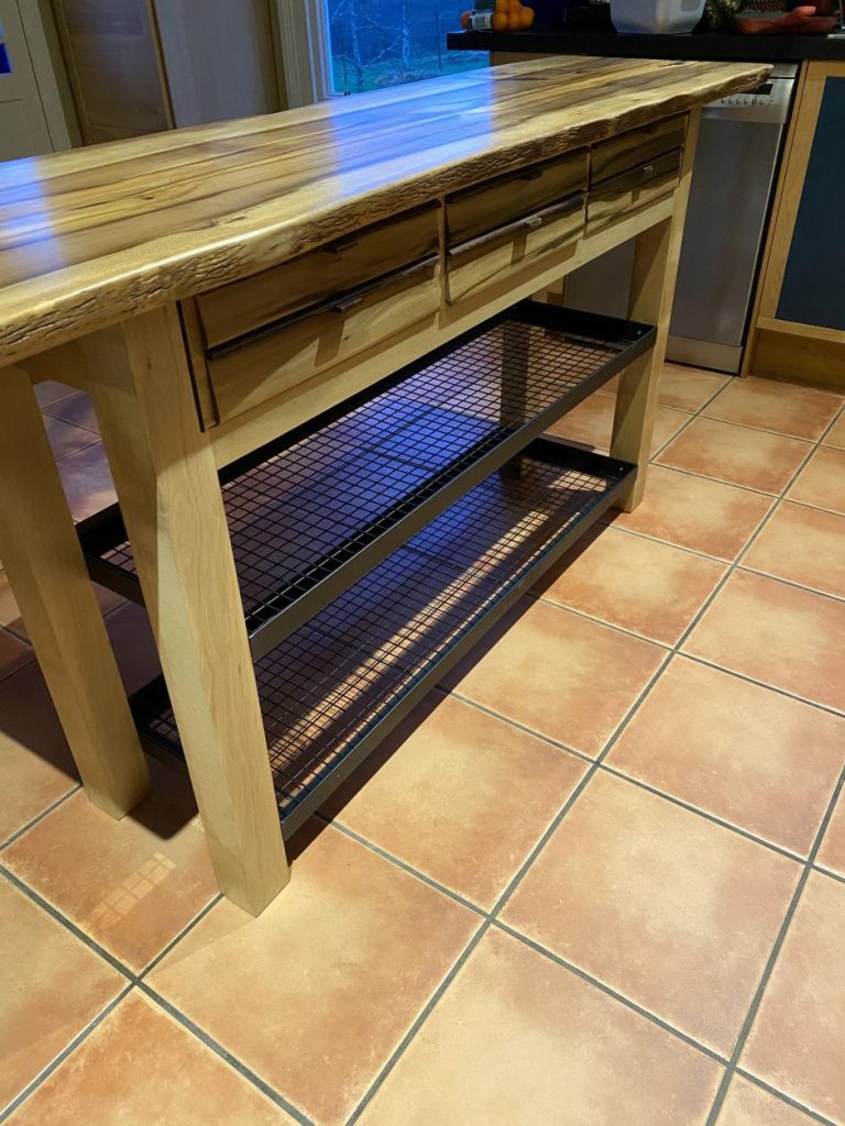 Kitchen Island Bench - Phoebe Everill - Furniture Maker